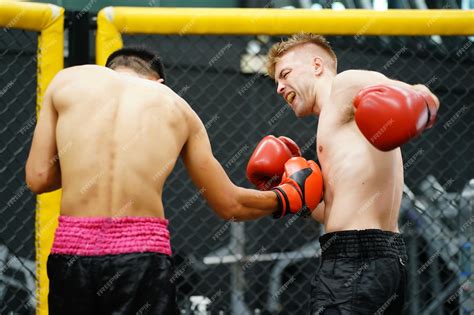 Premium Photo Muay Thai The Martial Art Of Thailand The Power Of The