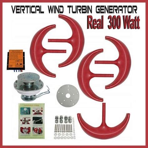 Promo Oem Pltb Generator Wind Turbine Vertical 300w Turbin Angin