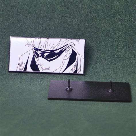 Jujutsu Kaisen Gojo Naked Eye Enamel Pin Distinct Pins