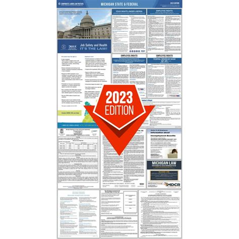 Corporate Labor Law Posters 2023 Michigan State And Federal Labor Law