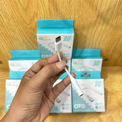 Jual Adaptor USB Tipe C Ke Audio 3 5mm Kabel Dongle Audio Aux USB C Ke Adaptor Jack Headphone