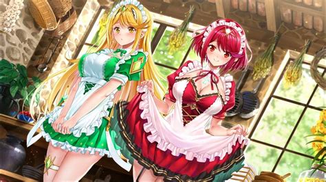 Xenoblade Chronicles 2 Mythra Pyra Waifu Youtube