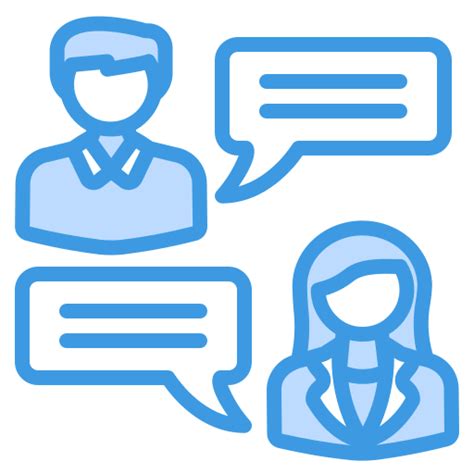 Icône De Conversation Generic Blue