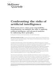 Confronting The Risks Of Artificial Intelligence Vf Pdf April Confronting The Risks Of
