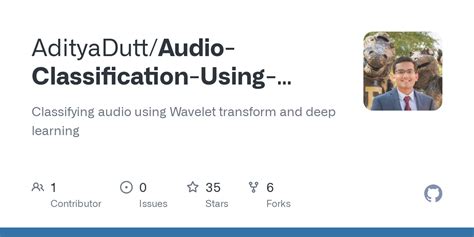 Github Adityaduttaudio Classification Using Wavelet Transform
