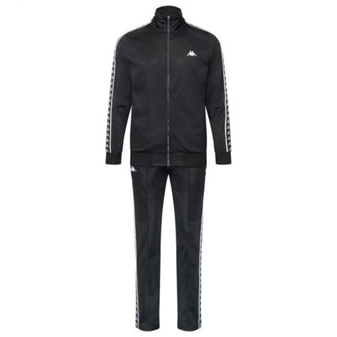 카파kappa 남녀공용 트랙슈트 수트 트레이닝복 츄리닝 세트 블랙 트렌비
