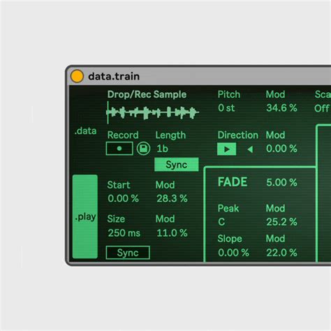 Data Train Max For Live Curated Collection