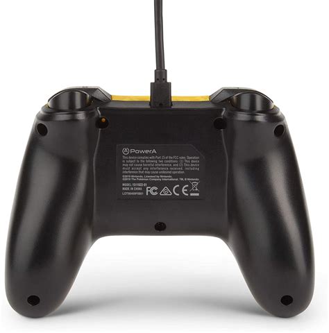 Command Power A Wired Controller Pokémon Pikachu Nintendo Switch