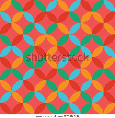 Simple Geometry Pattern Design Seamless Flat Stock Vector Royalty Free 2020105388 Shutterstock