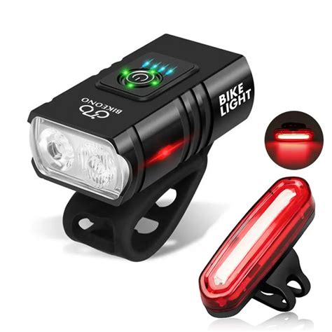 Wiat O Rowerowe T LED Przednie USB Akumulator MTB Mountain Lampa Rowerowa Lm Reflektor