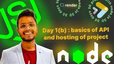 Day 1b Mastering Nodejs Api Basics And Deploying On Render 30 Days
