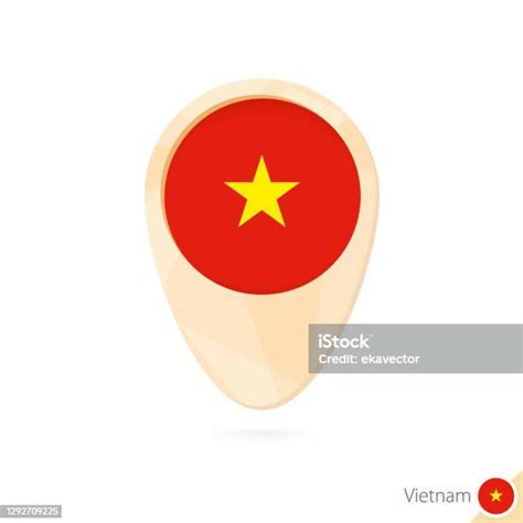 베트남 국기와 지도 포인터 주황색 추상지도 아이콘입니다 0명에 대한 스톡 벡터 아트 및 기타 이미지 0명 기 노랑