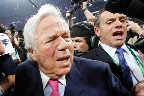 Robert Kraft New England Patriots Owner Charged With Soliciting