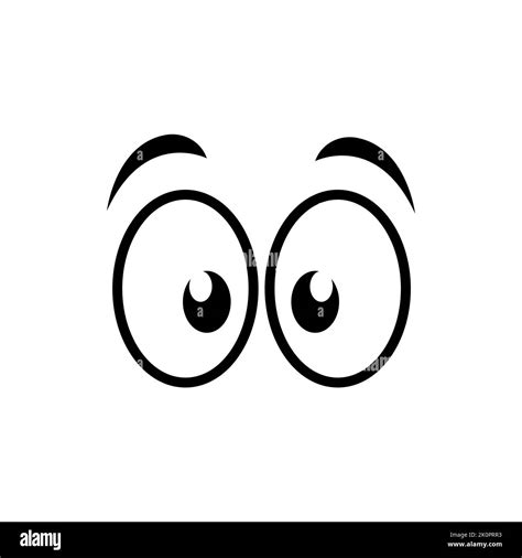 Black And White Eyes Clipart