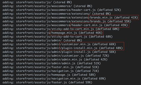 Js Files Are Not Being Minified On Build · Issue 2110 · Woocommerce
