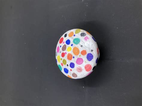 A Colourful Set Of Polka Dot Knobs A Set Of 3 Knobs • Mavenfair