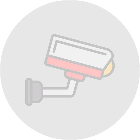 Cctv Camera Vector Icon Design 20037811 Vector Art At Vecteezy