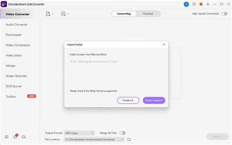 Solved Mp4 Import Unsupported File Format Adobe Product Community