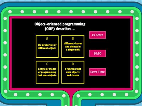 Coding Quiz 12 Python Oop Gameshow Quiz