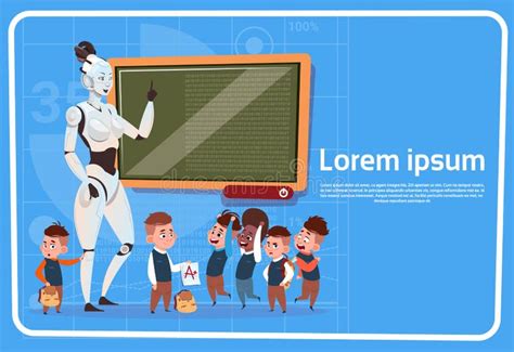 Female Robot Teacher Stock Illustrations 97 Female Robot Teacher