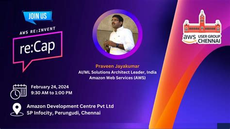 Ilanchezhian Ganesamurthy On Linkedin Aiml Genai Aiml Awscommunity