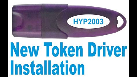 Hyp2003 New Version Token Driver Installation Youtube