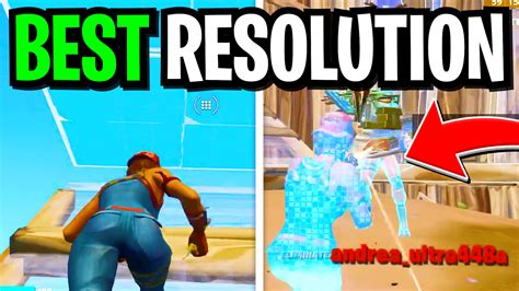 Is This The BEST Stretched Resolution In Fortnite Best Stretched Res