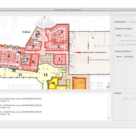 A REDSim Screenshot During Execution Download Scientific Diagram