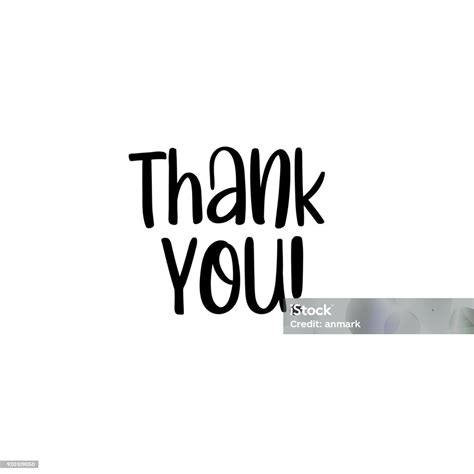 감사 합니다 필기 비문입니다 손으로 그려 글자 서 예를 감사합니다 감사 카드입니다 벡터 일러스트 레이 션 감사에 대한 스톡 벡터