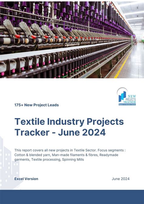 Textiles Projects Tracker June 2024 Npt Report Store