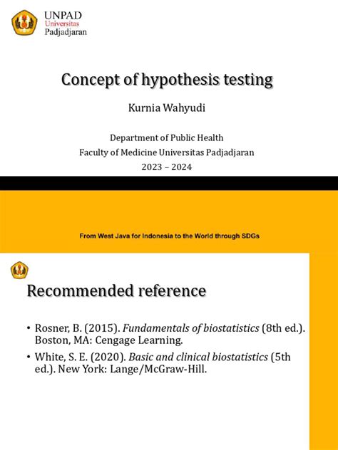 Concept Of Hypothesis Testing Topic 5 Pdf Statistical Hypothesis Testing Hypothesis