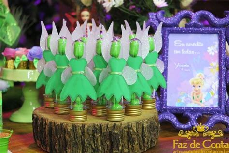 Decoração Fadas Faz de Conta Artesanato e Decoração Festa sininho