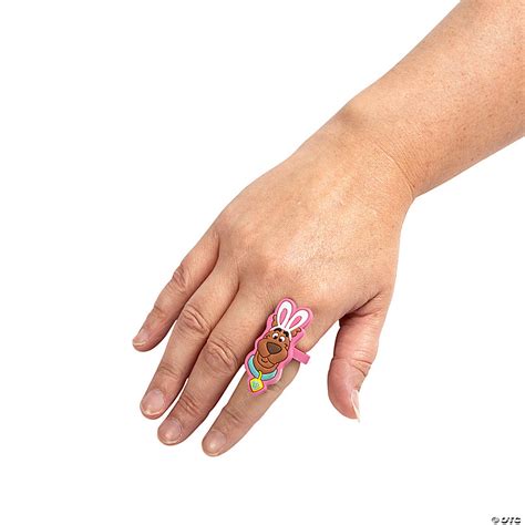 Scooby Doo Easter Silicone Rings 24 Pc Oriental Trading