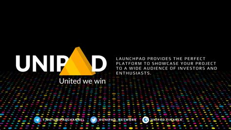Unipad — Powerful Platform The Unipad Web3 Decentralized Launchpad