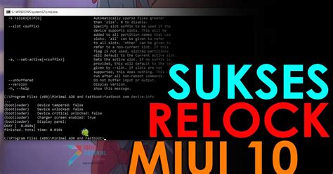 Tutorial Cara Relock Bootloader Xiaomi Miui 10 Terbaru Level Mudahnya