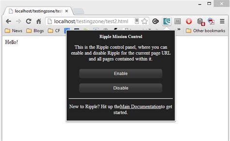 Using Ripple For Phonegap Development