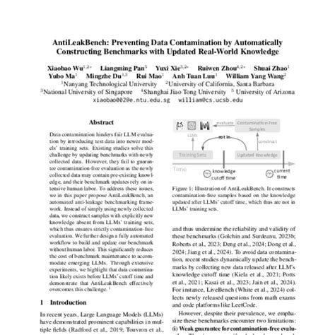 Antileakbench Preventing Data Contamination By Automatically Constructing Benchmarks With