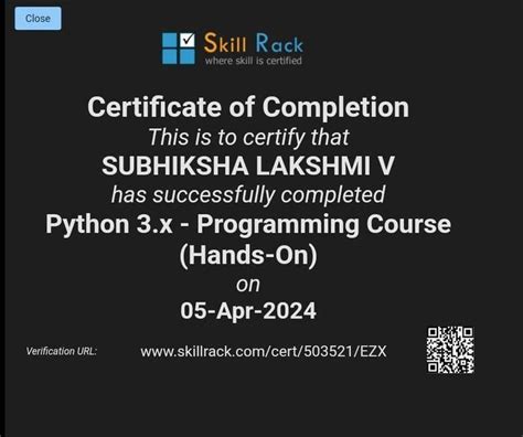 Subhiksha Lakshmi V On Linkedin Skillrack Datascience Python Artificialintelligence