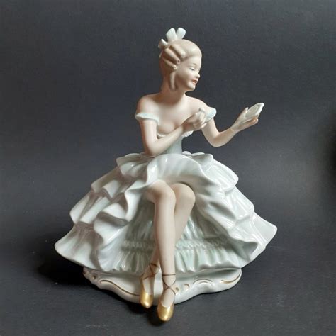 Wallendorf Figurine Ballerine Porcelaine Catawiki