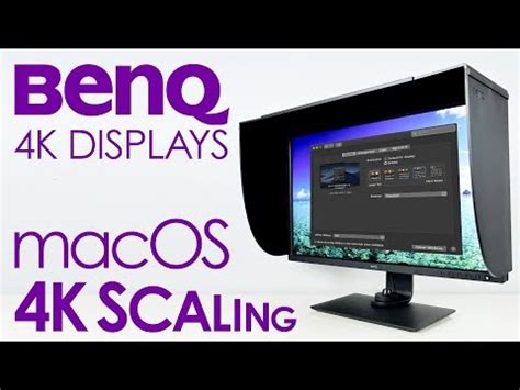 MacOS K Displays Scaling Make Texts Larger And Easier To Read On K Displays