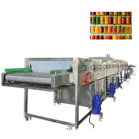 Canned Bottles Spraying Type Tunnel Pasteurizer Beer Tunnel