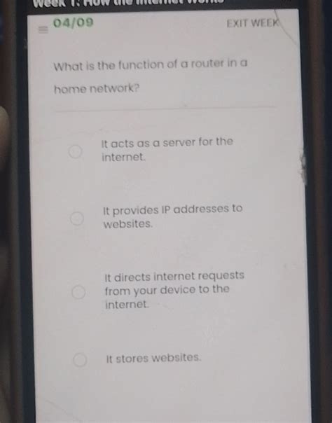 What Is The Function Of A Router In A Home StudyX