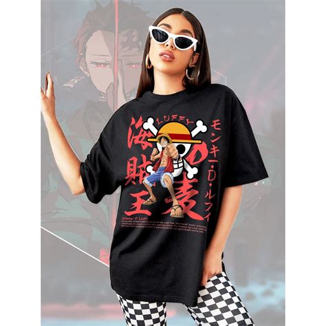 Jual Kaos One Piece Anime Unisex Anime Graphic Shirt One Piece