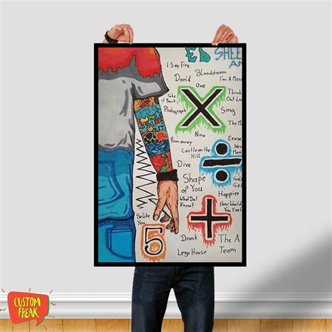 Ed Sheeran Wall Posters Custom Freaks