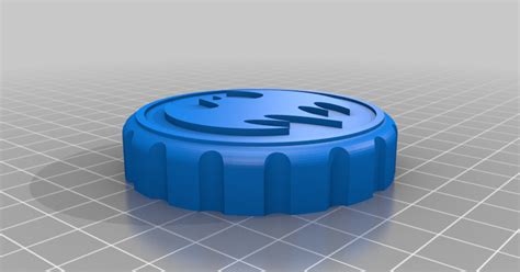 Batman Stash Jar Lid By Kcwarthog3d Download Free Stl Model
