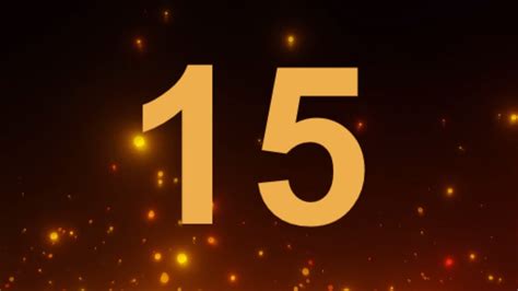 15 Seconds Countdown Timer With Sound Effects Soothing Lovers YouTube