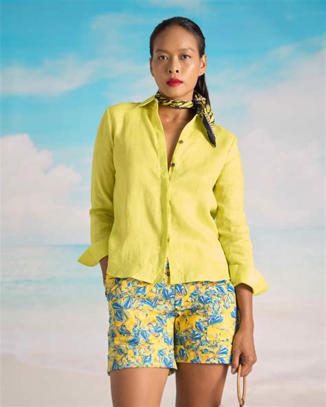 Áo Sơ Mi Linen Xanh Neon Thời Trang F2 Chuyên Linen Cao Cấp
