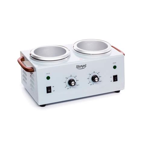 Double Hard Wax Warmer 2lb Starpil Pro