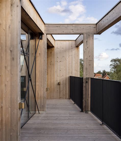 Green Solution House 2 0 Is Clt Framed Hotel Designed By 3xn