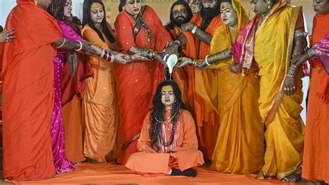 Maha Kumbh Actor Mamta Kulkarni Becomes Mai Mamta Nand Giri The Hindu